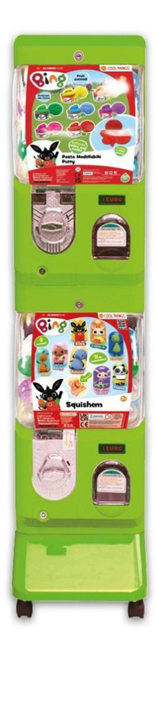 Double Station Full Green - mechanical vending machine Mechanical ...